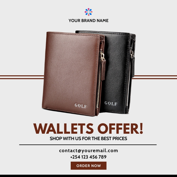 De Plantilla de Venta de Moda de Carteras de | PosterMyWall