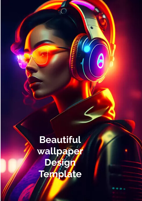 Wallpaper Design Template | PosterMyWall