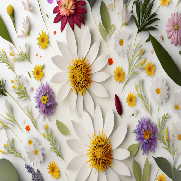 Copy of Wallpaper flower background design | PosterMyWall