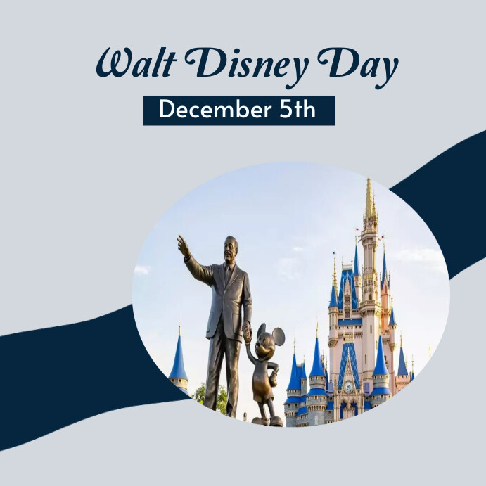 Copy of walt disney day | PosterMyWall