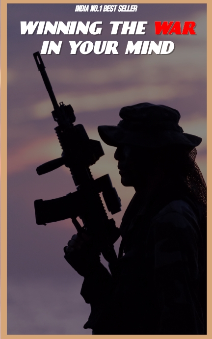 WAR AND MIND BOOK TEMPLATE' | PosterMyWall