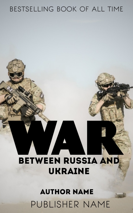 War Book Cover Template | PosterMyWall