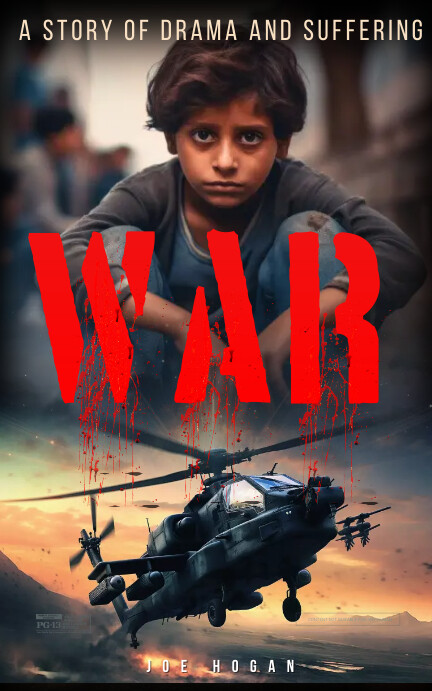 War Kindle Book Cover Template | PosterMyWall