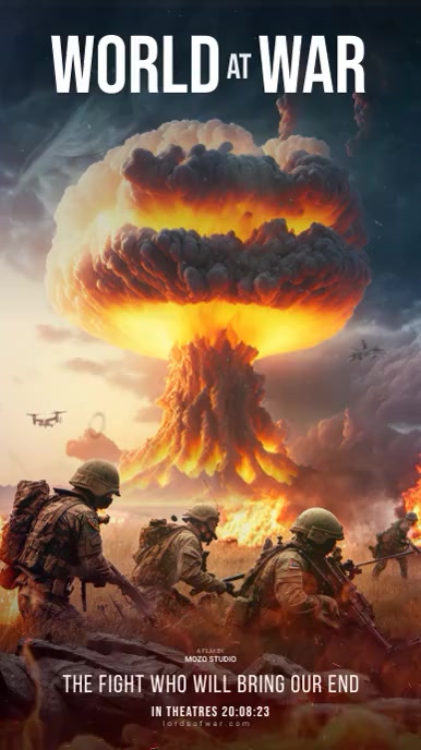 Copy of War Movie Video | PosterMyWall