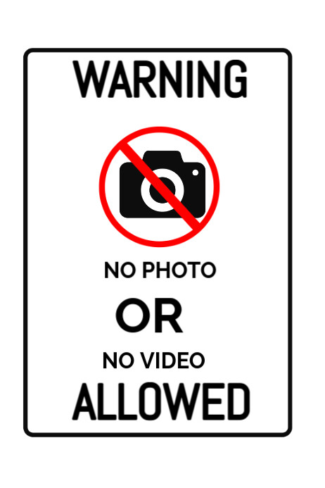 Warning Poster Template | PosterMyWall