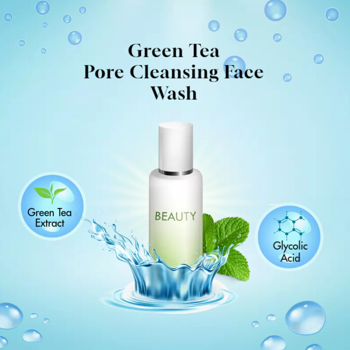 WASH FACE PRODUCT Template | PosterMyWall