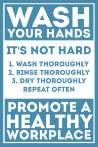 Wash Your Hands Template | PosterMyWall
