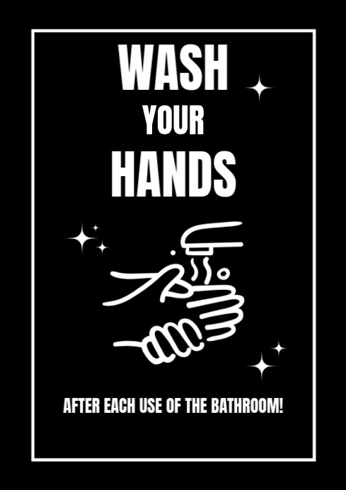 wash your hands Template | PosterMyWall