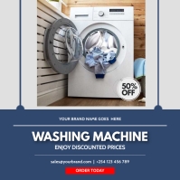 washing machine electronics gadget sale flyer Template | PosterMyWall