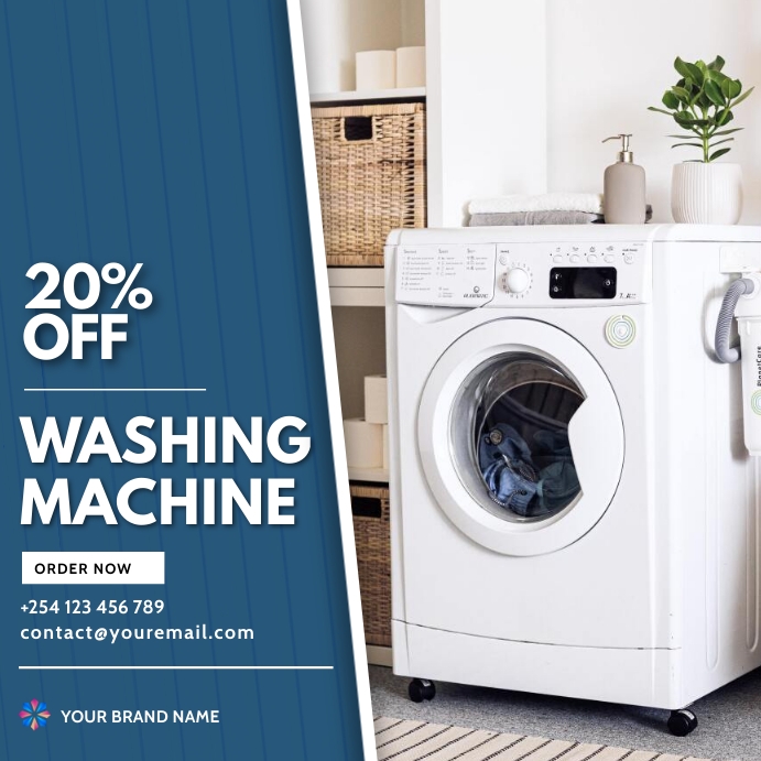washing machine electronics gadget sale flyer Template | PosterMyWall
