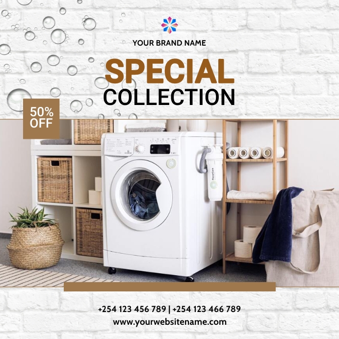washing machine electronics gadget sale flyer Template | PosterMyWall