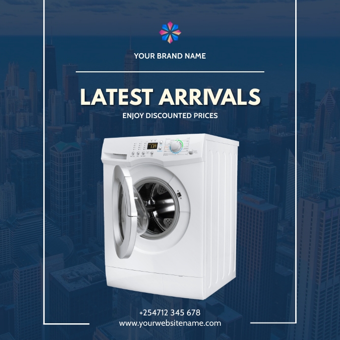washing machine electronics gadget sale flyer Template | PosterMyWall