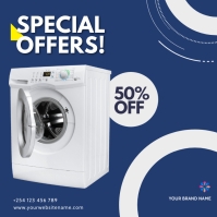 washing machine electronics gadget sale flyer Template | PosterMyWall