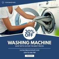 washing machine electronics gadget sale flyer Template | PosterMyWall