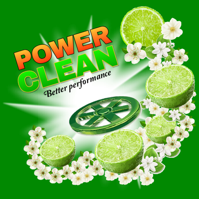 Washing powder ad template | PosterMyWall