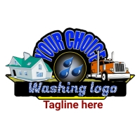 Pressure home or commercial washing logo Template | PosterMyWall