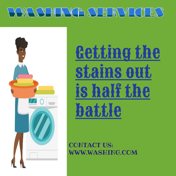 WASHING SERVICES ADD Template | PosterMyWall