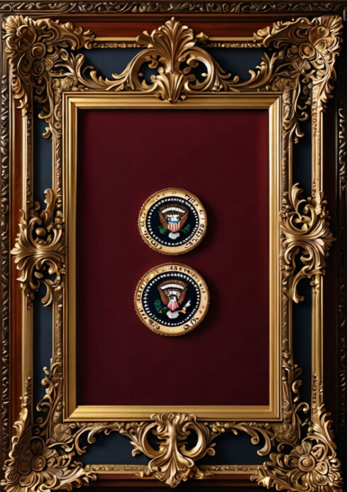 Szablon Washington DC presidential picture frame | PosterMyWall