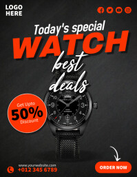 Watch Ads Template | PosterMyWall