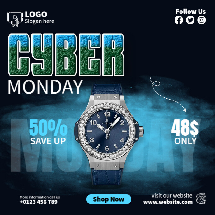 Watch Ads Template | PosterMyWall