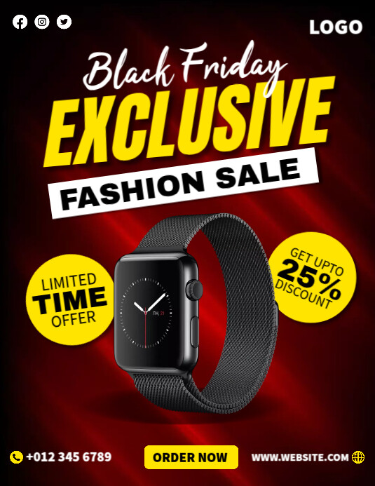 Watch Ads Template | PosterMyWall