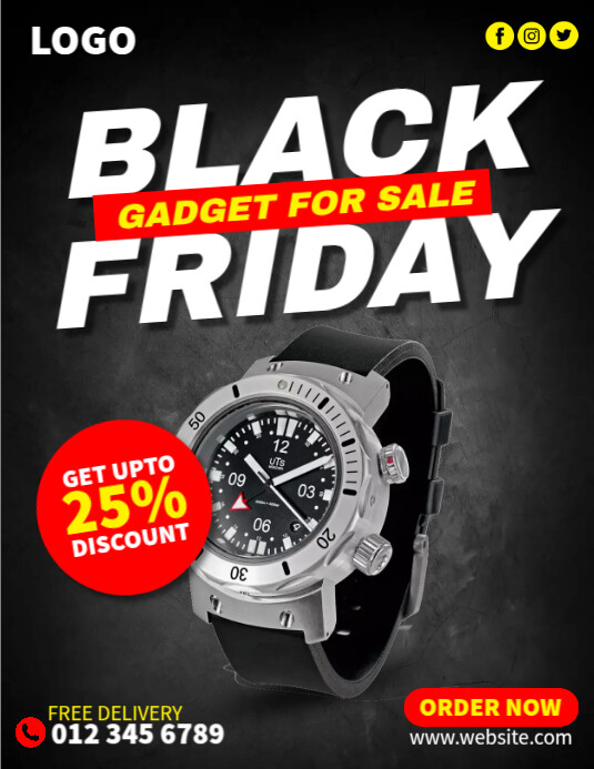 Watch Ads Template | PosterMyWall