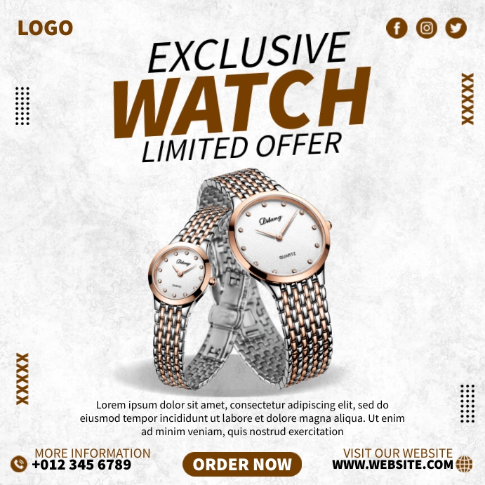 Copy of Watch Ads | PosterMyWall
