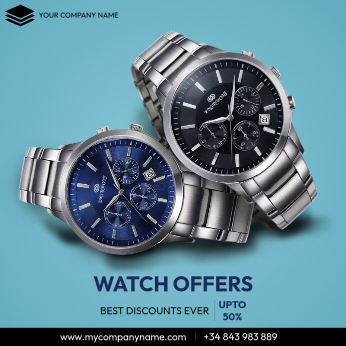 Copy of watch collection | PosterMyWall