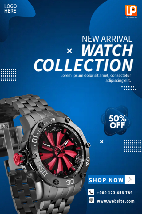 Watch Collection Template | PosterMyWall