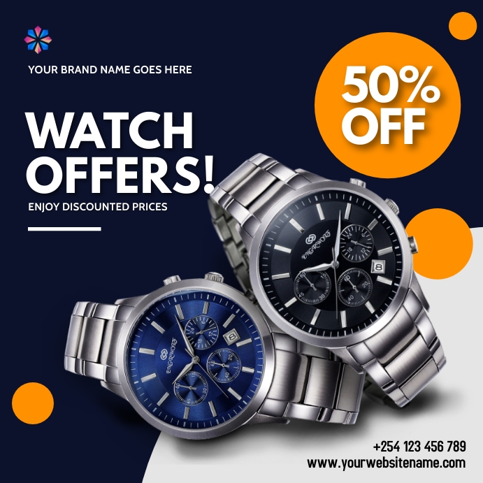 watch collection electronics gadgets flyer Template | PosterMyWall