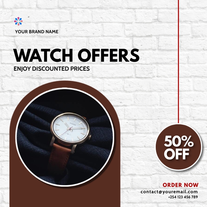 Copy of watch collection electronics gadgets flyer | PosterMyWall