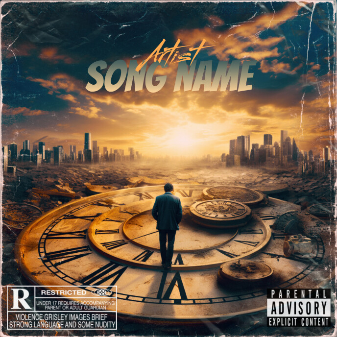 Watch Cover Album music art trap mixtape rap Template | PosterMyWall