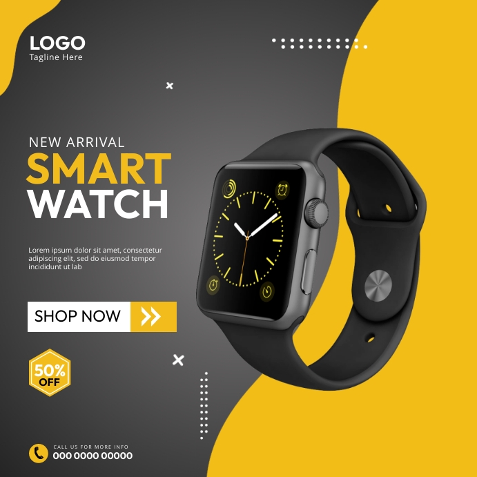 Watch Template | PosterMyWall