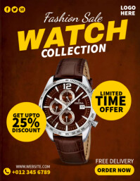 Watch Ads Template | PosterMyWall