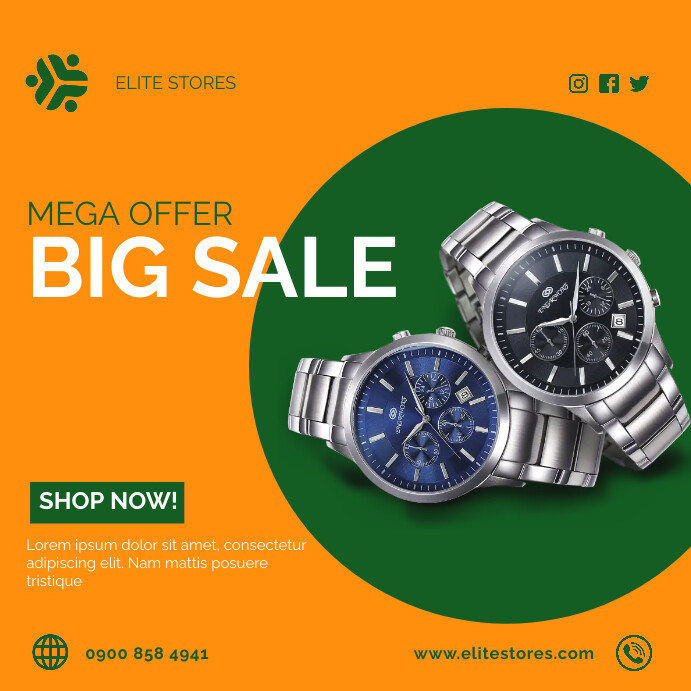 Watch flyer Template | PosterMyWall