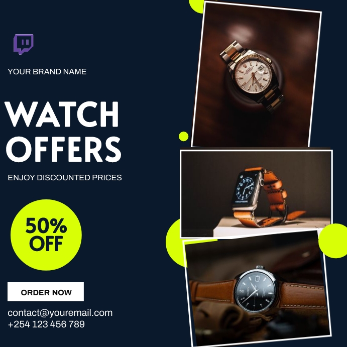 watch flyer templates | PosterMyWall