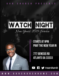 Watch Night Template | PosterMyWall