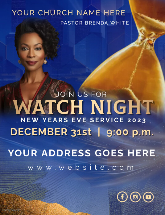 Watch Night Template | PosterMyWall