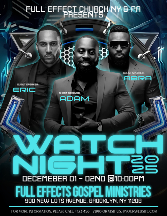 Watch Night Experience Template | PosterMyWall