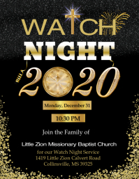 Watch Night Template | PosterMyWall