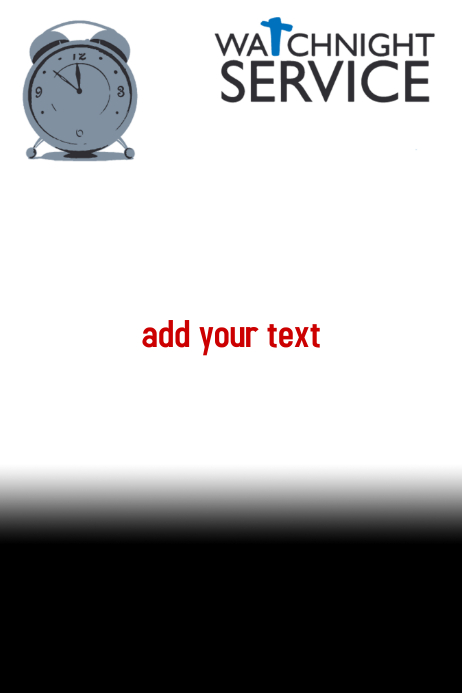 Watch Night Service Template | PosterMyWall