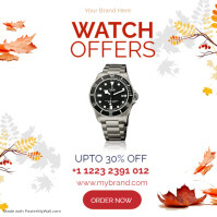 Watch Offers Template | PosterMyWall