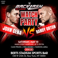 WWE Backlash 2025 John Cena Vs Randy Orton Watch Party Instagram Post ...