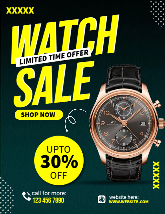 Copy of Watch Sale Ads | PosterMyWall