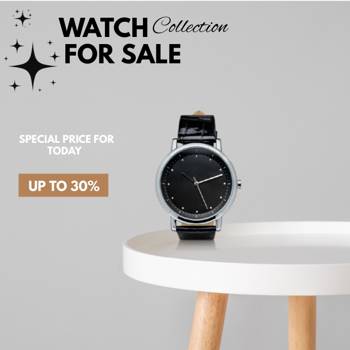 Watch sale templates | PosterMyWall