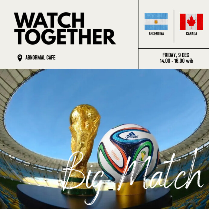 Watch Together Template | PosterMyWall