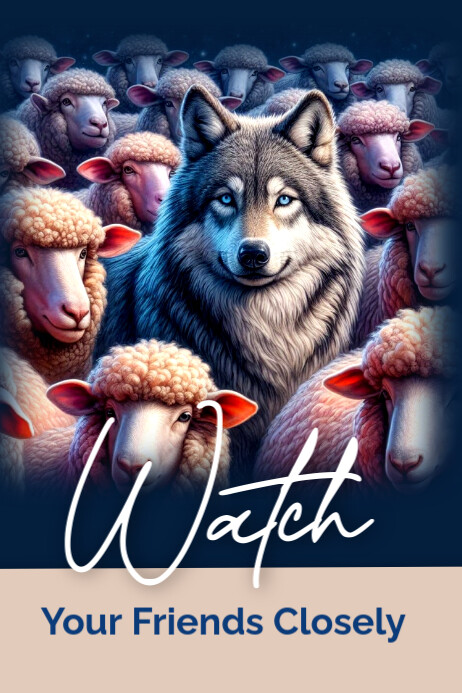 Watch your friend Template | PosterMyWall