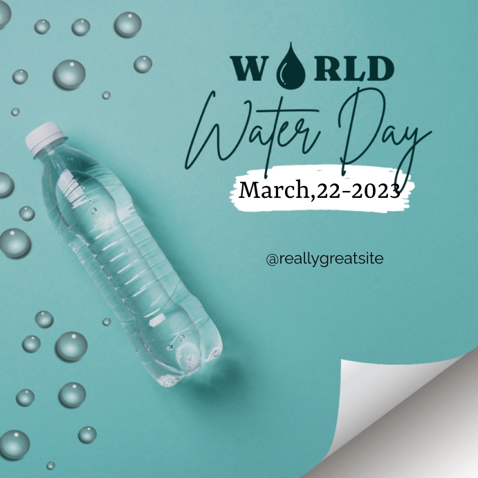 Plantilla de Del Día Del Agua | PosterMyWall