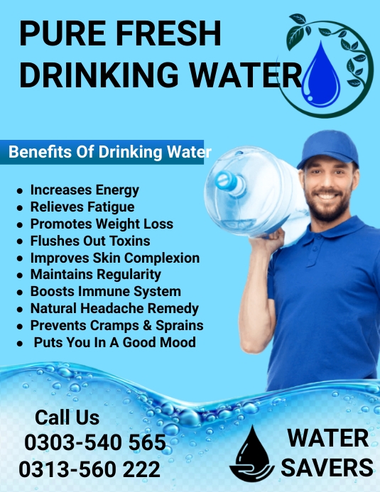 water day flyers Template | PosterMyWall