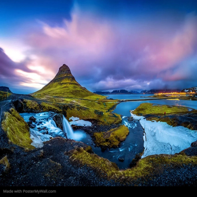 Water downfall baground poster design Template | PosterMyWall